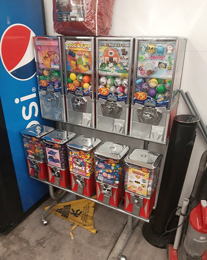 Childhood joy dispensed for quarters! These toy vending machines prove some of life's simplest pleasures still come in plastic capsules.