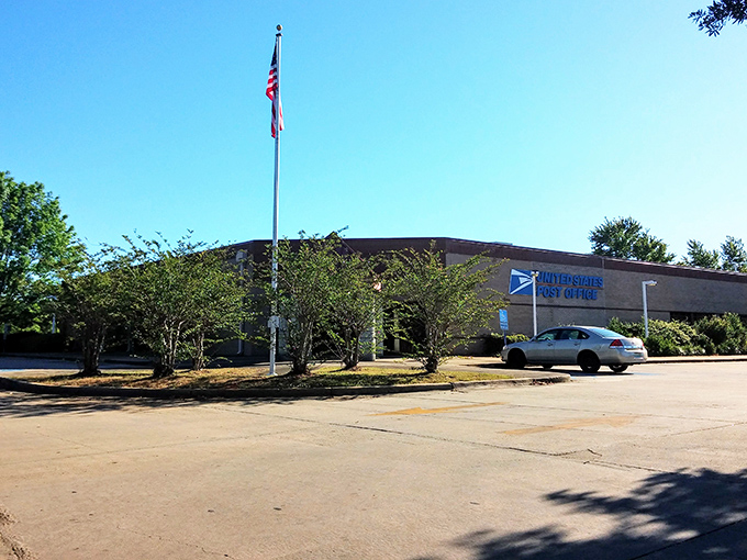 Even the post office in Wetumpka has that "we're all neighbors here" feel, where sending mail becomes a social occasion rather than an errand.