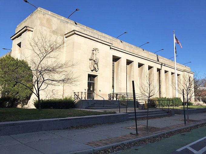 The Post Office's Art Deco solidity reminds us of an era when public buildings were designed to inspire civic pride, not just house government functions.