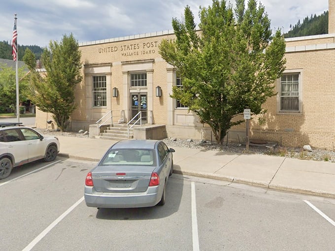 Wallace's post office might look unassuming, but it's connected this remote mountain town to the outside world through boom times and quiet years alike.