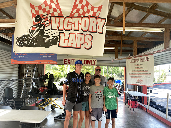 Victory Laps offers affordable family fun where multiple generations can bond over friendly competition without racing through their savings.