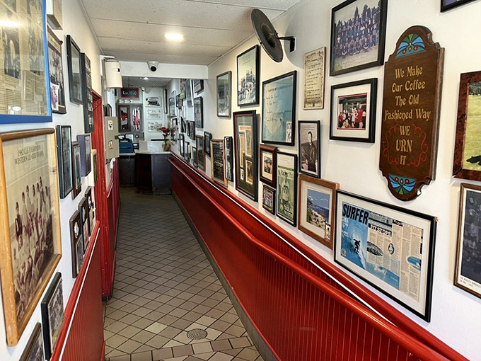 Walls covered in local history and framed memories make this more than a restaurant&mdash;it's a time capsule with excellent coffee.