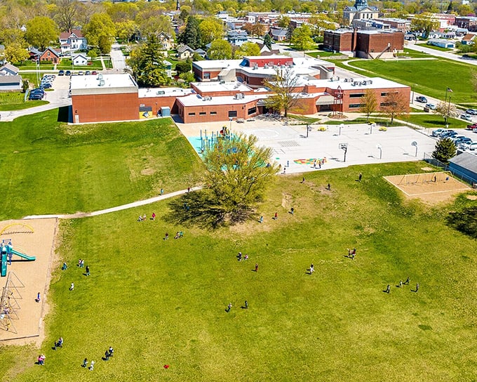 Modern school facilities blend seamlessly with small-town values, creating education that actually nurtures whole children.