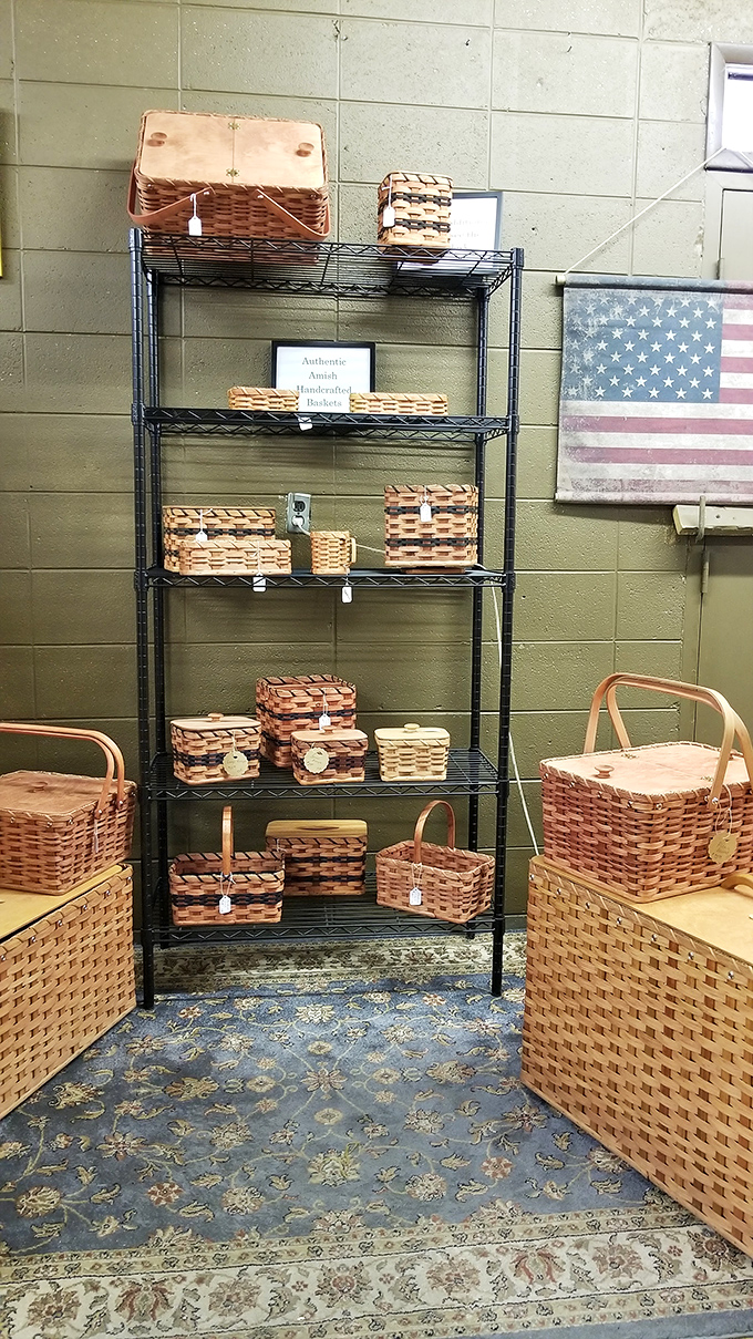 Authentic Amish baskets&mdash;handcrafted vessels of simplicity and function. Each weave represents hours of craftsmanship that modern manufacturing can't replicate.