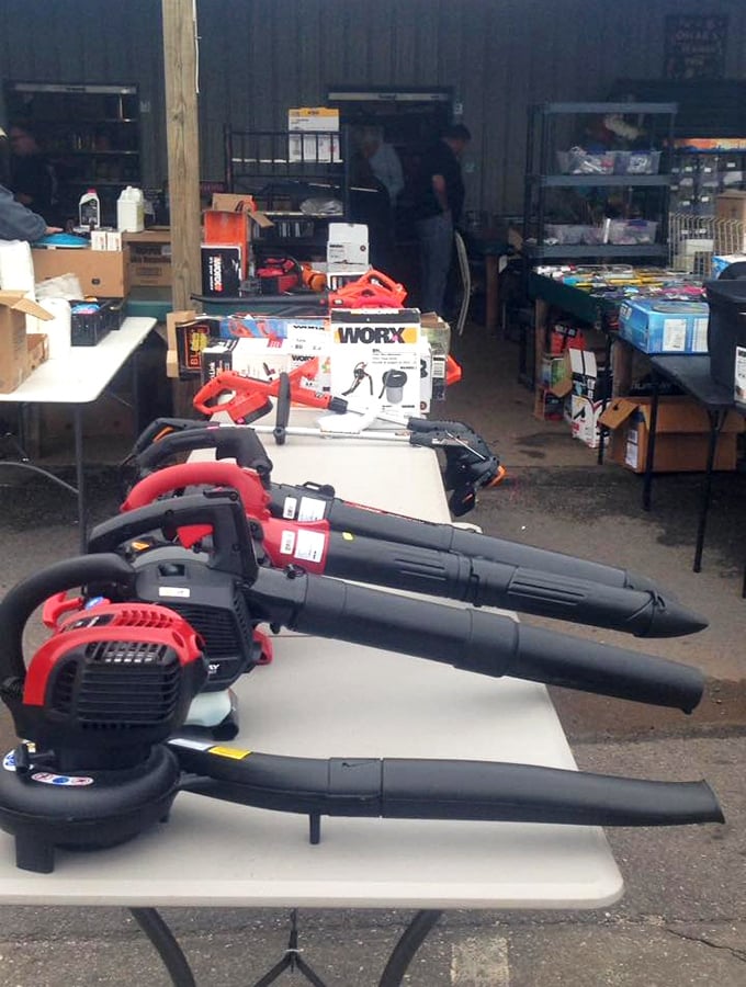 Tool paradise for the weekend warrior &ndash; these leaf blowers stand ready to rescue your lawn from autumn's leafy invasion.