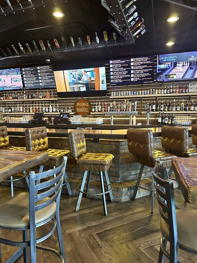 The bar at Burg & Barrel isn't just where drinks are served&mdash;it's command central for an operation dedicated to craft beer excellence.