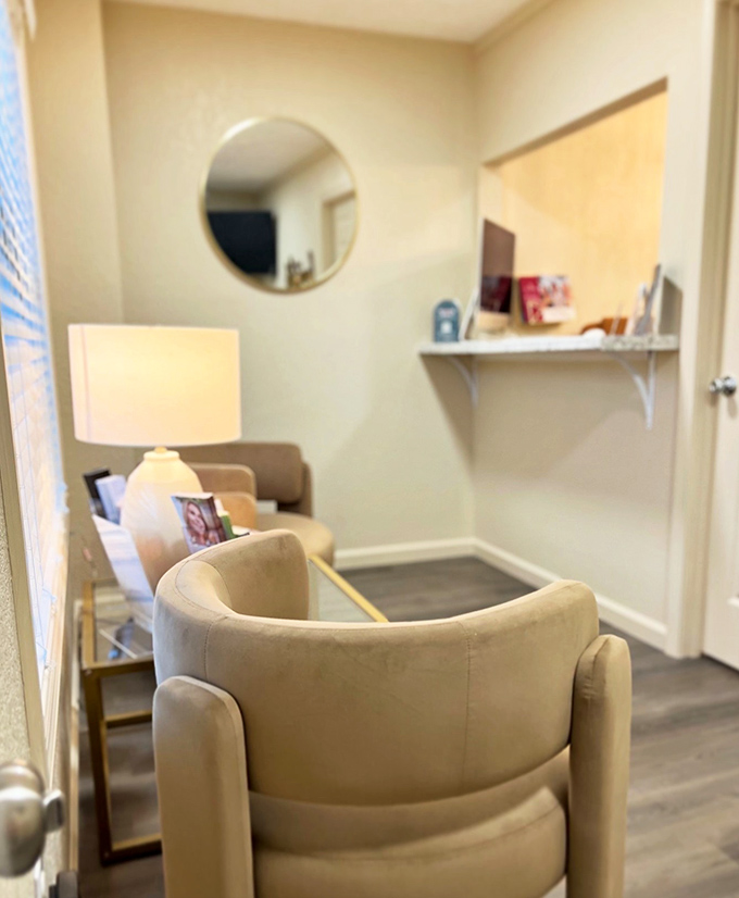 Simple, elegant spaces for self-care exist even in affordable small towns &ndash; proving relaxation doesn't need to cost a week's pension check.