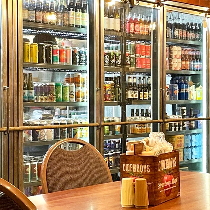 A beverage selection that understands great barbecue deserves equally thoughtful liquid companionship, from craft sodas to local brews.