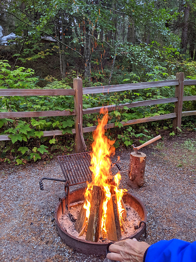 Campfire magic &ndash; where stories get taller, marshmallows get toastier, and city stress doesn't stand a chance against primal flame therapy.