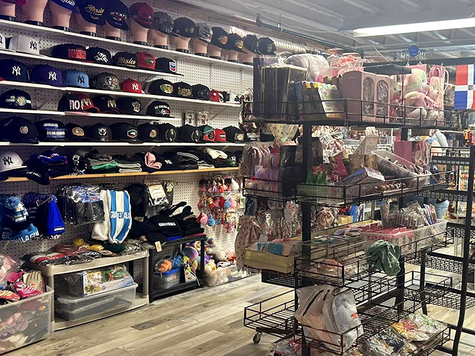 Baseball cap heaven for the indecisive sports fan. Whether you're Team Yankees or just Team "Hide My Bad Hair Day"&mdash;they've got you covered.