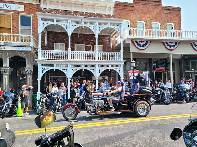 When motorcycles meet Victorian architecture, Virginia City shows its versatility as a place where history and horsepower harmoniously coexist.