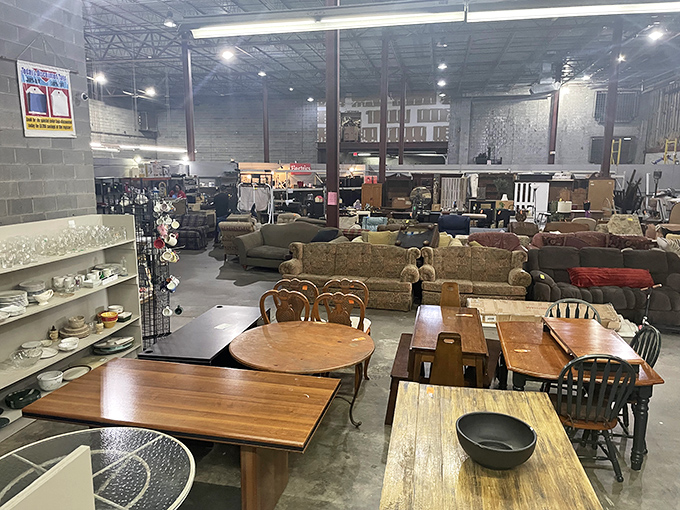 Furniture that tells stories&mdash;these solid wood tables and comfy couches are just waiting for your family to write the next chapter.