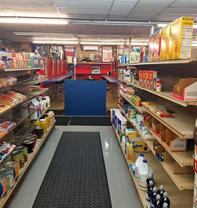 Even the grocery aisles here feel different &ndash; like shopping at your favorite uncle's perfectly organized corner store.