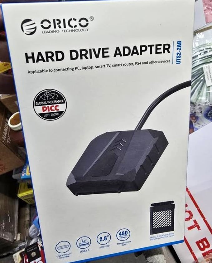 Tech treasures abound! This hard drive adapter costs less than the coffee you'll spill on your laptop while installing it.