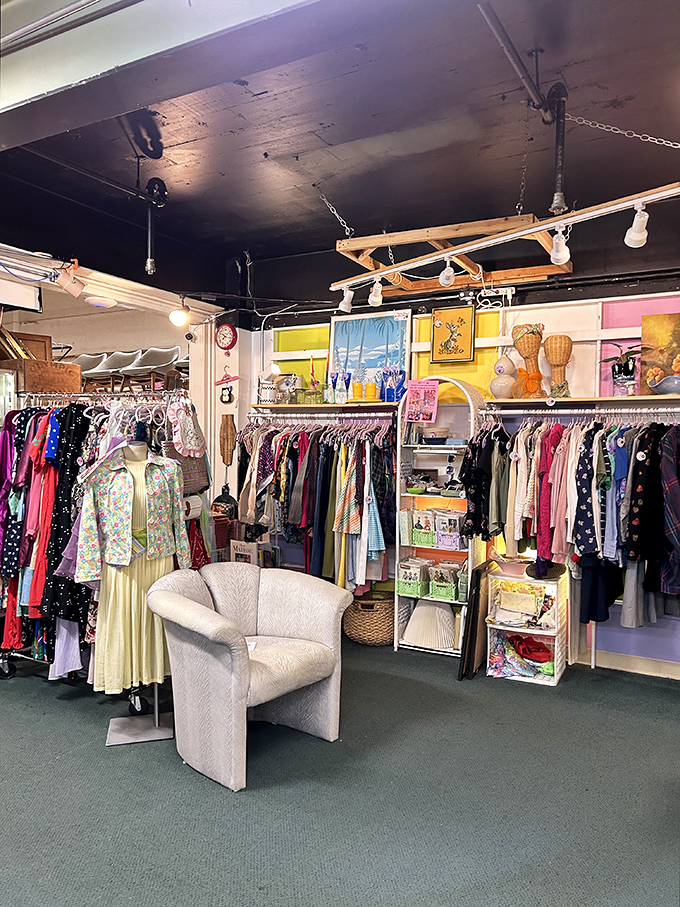 This vintage clothing corner isn't just selling dresses&mdash;it's offering the chance to be the most interesting person at every gathering.