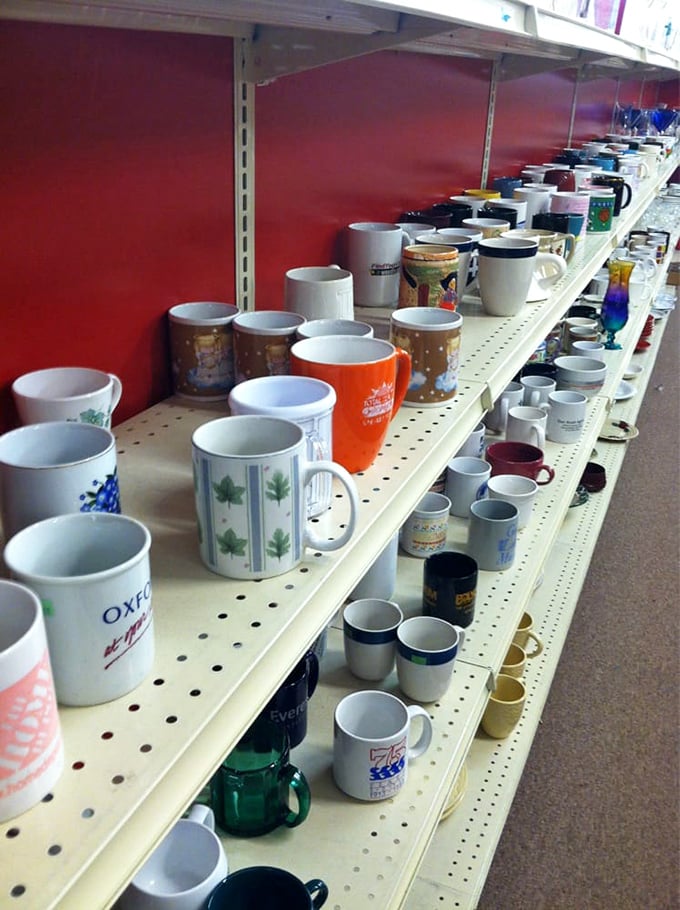 Mug collectors, beware &ndash; you'll need another cabinet after browsing this aisle of caffeinated temptation.