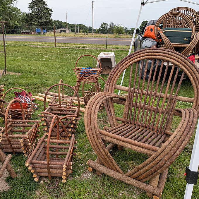Rustic twig furniture that brings the outdoors in&mdash;proving that with enough creativity, even sticks and branches become art.
