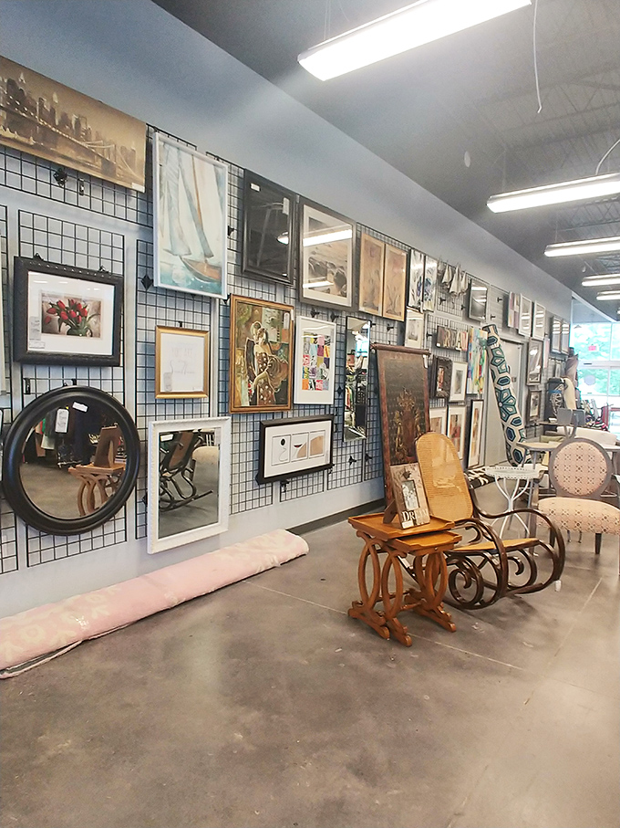 Wall art gallery that transforms blank spaces into conversation pieces&mdash;because nothing says "sophisticated homeowner" like curated eclecticism.