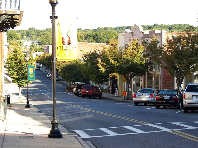 Chester's charming main drag looks like it was designed by a committee of retirees who understand the value of both beauty and affordability.