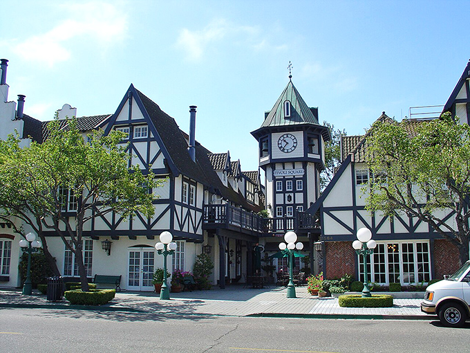 Solvang's Danish windmills and half-timbered buildings transport you straight to European countryside.
