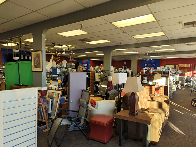 Furniture finds and lamp lovers' paradise! Blessingdales' well-organized displays make imagining pieces in your home effortless.