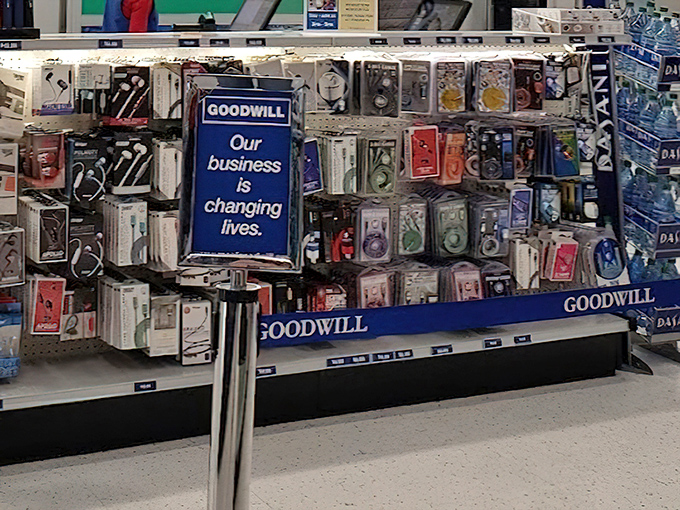 "Our business is changing lives" isn't just a slogan &ndash; each purchase funds job training programs while keeping usable items from landfills.