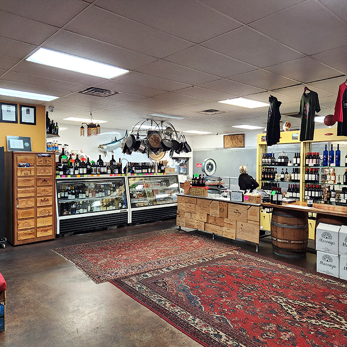 Part market, part culinary treasure trove &ndash; this area lets you take a piece of The Beirut experience home, though replicating those lamb chops remains strictly professional territory.