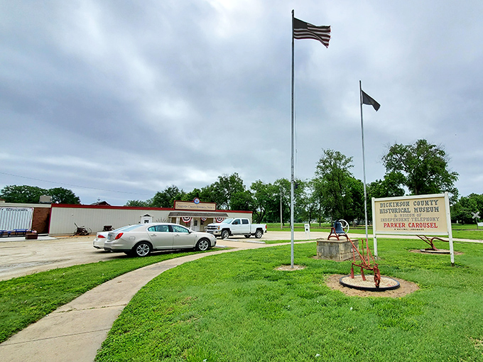 History isn't just in books—it's preserved in places like the Dickinson County Heritage Center, where Kansas prairie tales come alive through artifacts and exhibits.