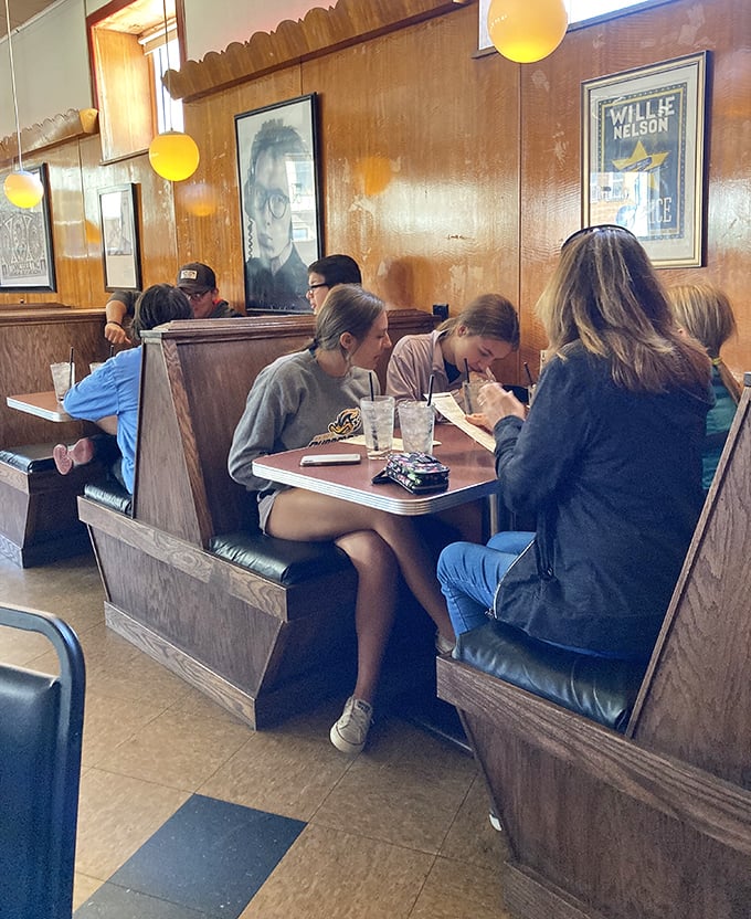 Those wooden booths have witnessed countless first dates, family gatherings, and "you've got to try this" moments&mdash;the true heart of any great eatery.