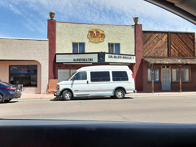 El Rio Theatre's marquee promises entertainment the old-fashioned way&mdash;when movies were events and popcorn didn't require a small loan.