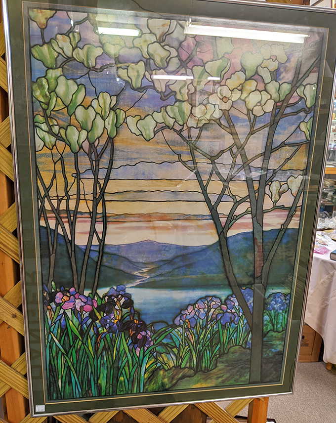 Nature captured in glass and light. This stained glass artwork transforms ordinary windows into extraordinary storytellers.