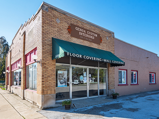 Genoa Custom Interiors offers hometown design expertise in a classic storefront where personal service trumps big-box anonymity.