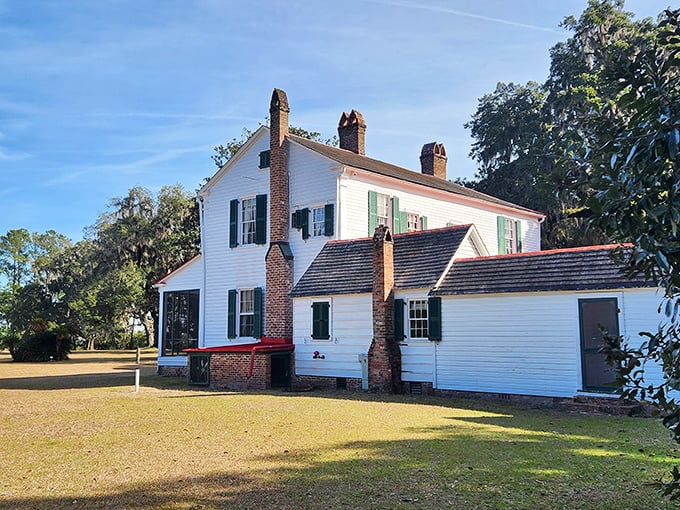 Hofwyl-Broadfield Plantation stands as a living history lesson that costs less than one month's heating bill in your previous northern home.