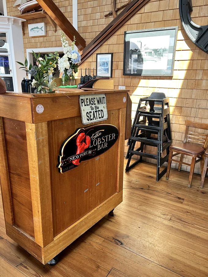 The gateway to lobster bliss&mdash;this host stand has witnessed countless expressions of anticipation and the satisfied smiles that follow.