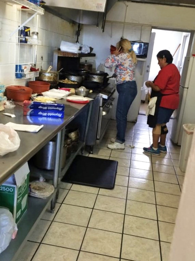 Where the magic happens. This humble kitchen produces flavor combinations that five-star restaurants with fancy equipment can only dream about.