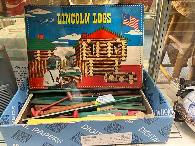 Lincoln Logs&mdash;architectural training for generations of American kids! Before Minecraft, these simple wooden pieces built everything from cabins to childhood memories.