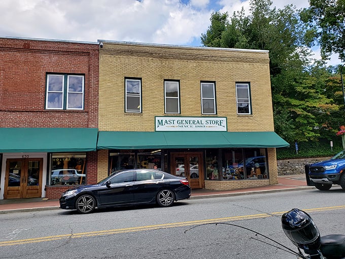 Mast General Store stands as Boone's mercantile time machine, where modern shoppers can still buy practical goods with a side of nostalgia.