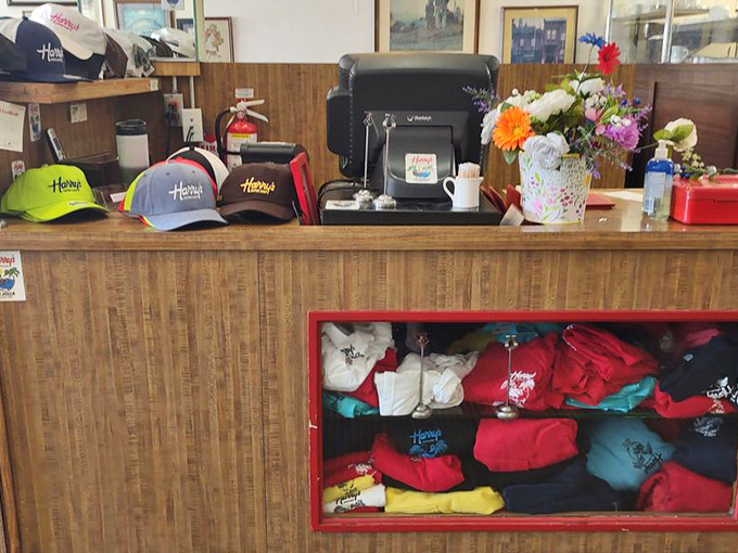 When a diner sells its own merchandise, you know people love it enough to become walking advertisements for breakfast.