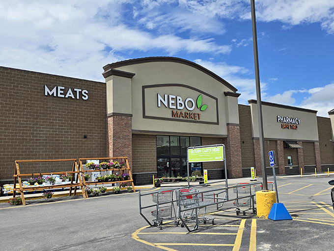 Nebo Market offers that quintessential small-town shopping experience where the cashier might actually remember your name.
