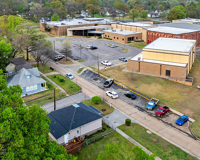 Local schools serve the community without the astronomical property taxes that fund gold-plated gymnasiums elsewhere in America.