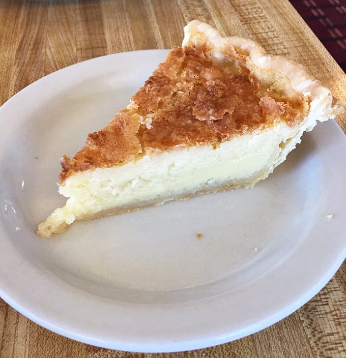 Buttermilk pie that strikes the perfect balance between tangy and sweet. Grandma's recipes never tasted so professionally executed.