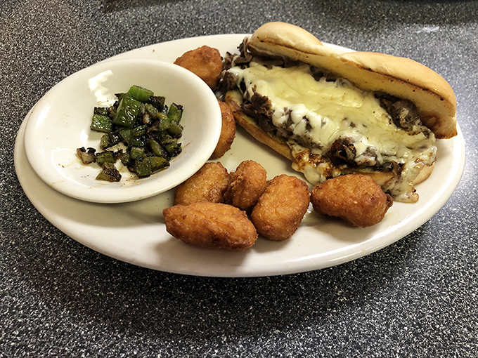 This cheesesteak sandwich, with its melty cheese and tender meat, proves that Southern cooks can master dishes from anywhere.