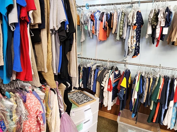 Tiny fashion with major personality. Children's clothes with more life left in them than most adults have after chasing those same children around.