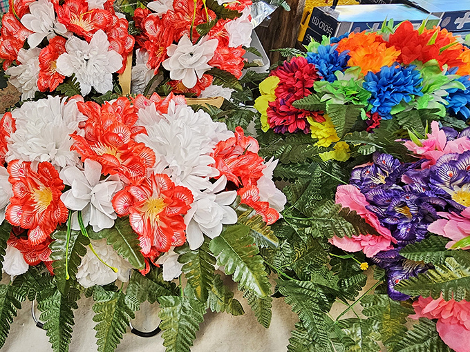 Silk flowers that never wilt, fade, or need watering&mdash;the lazy gardener's dream come true. Perpetual spring blooms in every impossible color nature never invented.