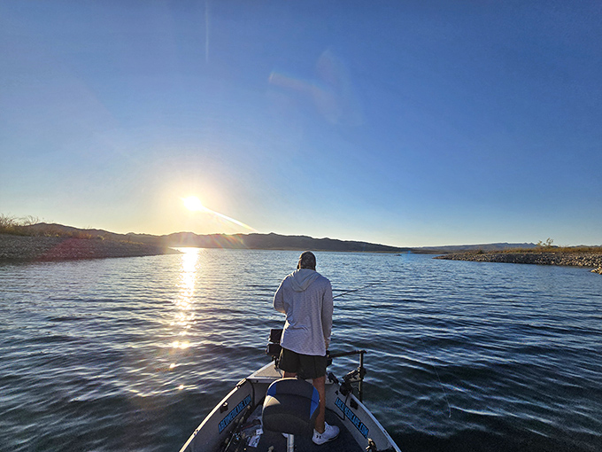 Dawn patrol on glass-like waters, where the early angler gets more than just fish&mdash;they get the whole painting to themselves.