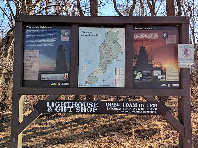 History lessons without the classroom yawns. These informative displays tell Turkey Point's fascinating story without requiring a single homework assignment.