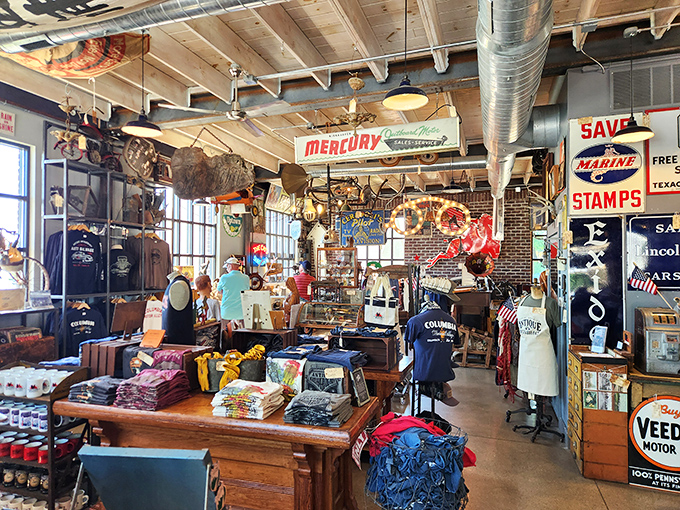 Industrial chic before it was trendy &ndash; exposed ducts and wooden beams create the perfect backdrop for this museum of American advertising.