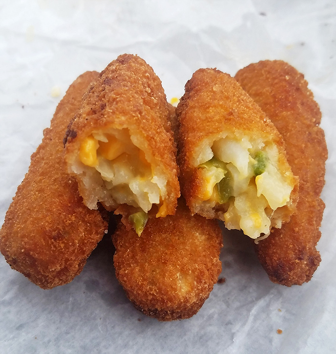 These aren't just jalape&ntilde;o bites&mdash;they're little golden treasure chests. Crack one open and the reward is a molten core of cheese and spice worth any adventure.