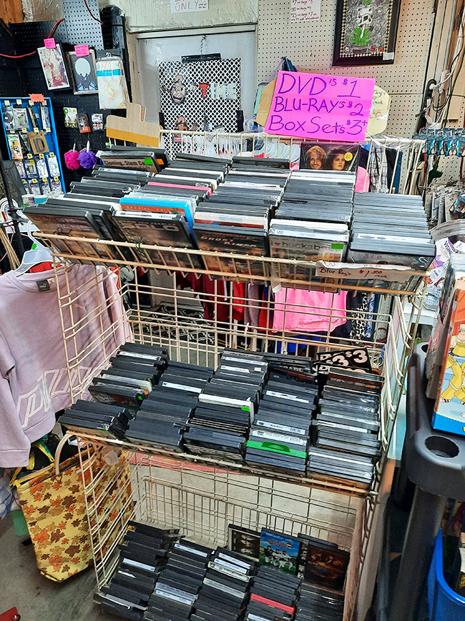 DVD heaven for movie buffs on a budget. At these prices, you can build a home theater collection that would make Netflix jealous.