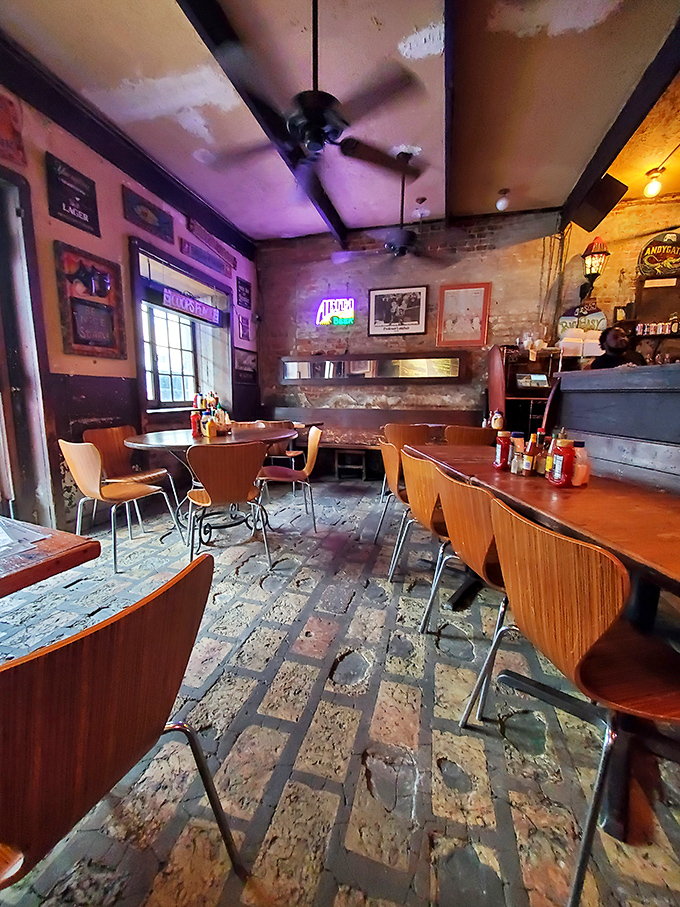 The worn brick walls and simple wooden tables aren't decoration&mdash;they're silent witnesses to decades of perfect meals and conversations worth remembering.